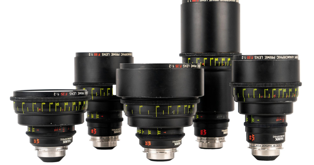 Hawk V-Series Anamorphic Primes - Keslow Camera